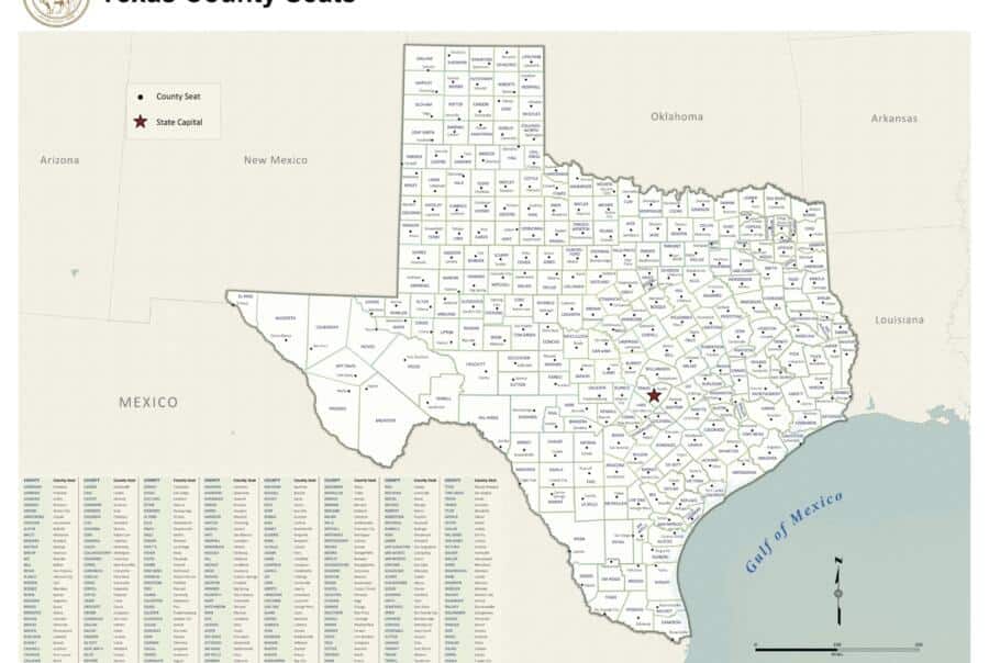 Map of Ports in Texas | Texapedia