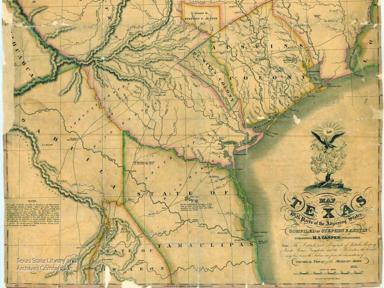 Historic Maps of Texas | Texapedia Primary Source Collection